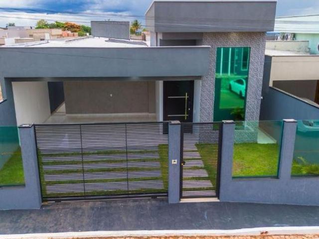 Casa ponte alta norte, 3 quartos com suíte, piscina, churrasqueira, lote 400m²