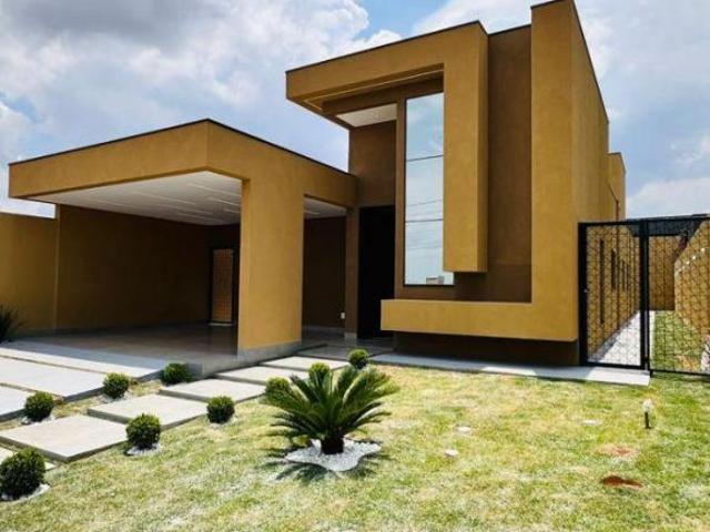 Casa ponte alta norte, 4 quartos, 3 suítes, casa nova, moderna, cozinha com armários