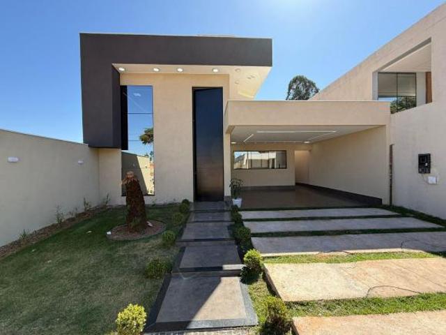 Casa ponte alta norte, dentro do gama, 3 suítes, lazer completo, nova, moderna