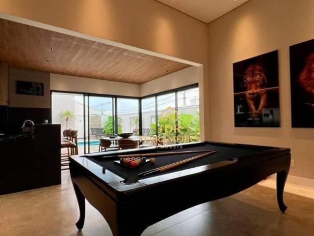 Casa porteira fechada com 3 suítes à venda no Condomínio Engenho Velho em Nova Odessa | Piscina | En