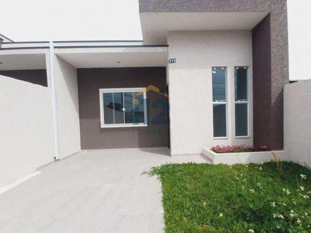 CASA PRONTA PARA MORAR, 2 QUARTOS, 1 SUÍTE, 55M², NA FAZENDA RIO GRANDE