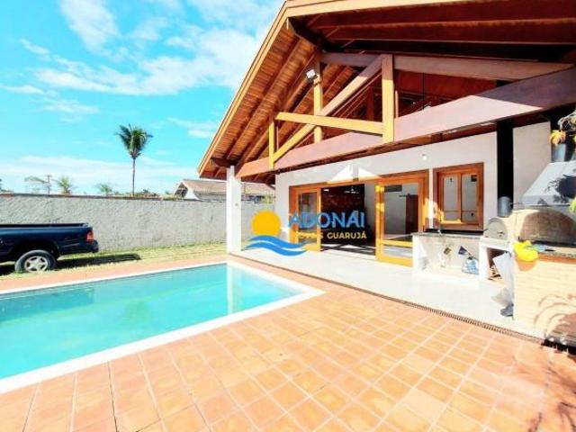 Casa próximo à praia com lazer — Guaiuba — Guarujá