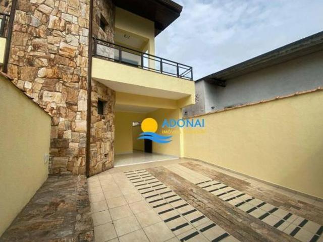 Casa próximo à praia com sacada — Jardim Asturias — Guarujá