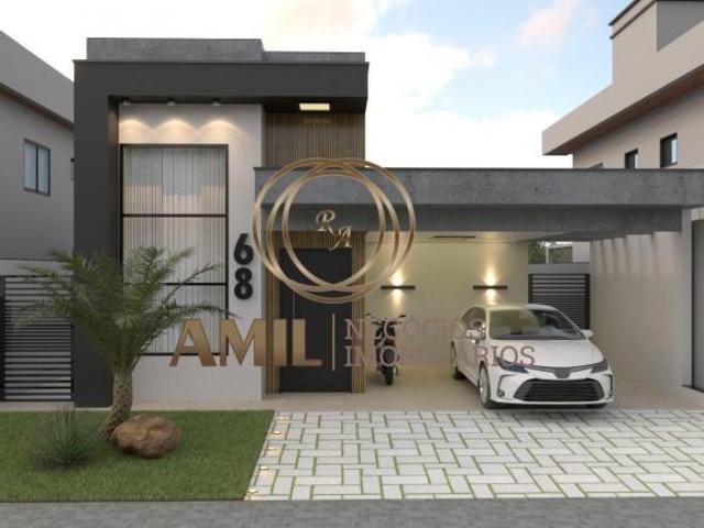 Casa recém construída com 3 dormitórios com área 275 m² por R$790.000,00 em condominio em Taubaté