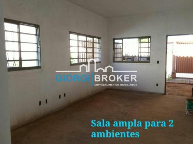 CASA RESIDENCIAL A VENDA EM MIRASSOL: BAIRRO REGISSOL 3 quartos, 1 suíte, 1 sala, 1 banheiro, 2 va