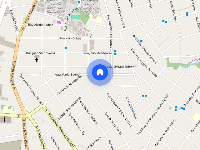 Casa residencial para alugar no Novo Mundo de 90m²