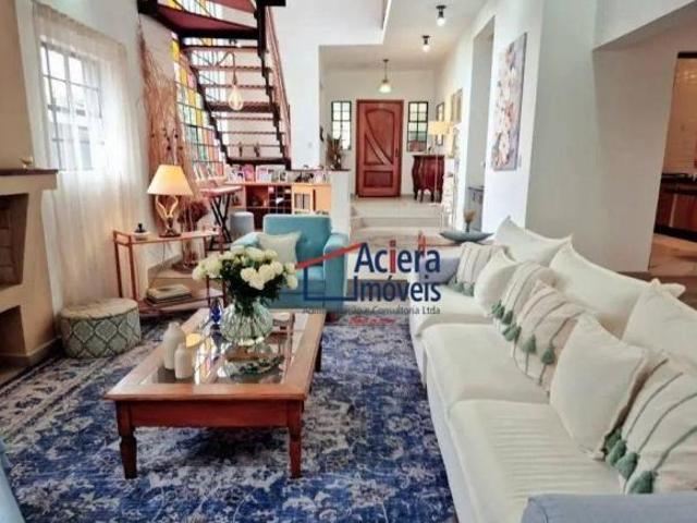 Casa Semi Mobiliada com 4 Dormitórios, 360 m² venda ou aluguel San Diego Park Cotia/SP