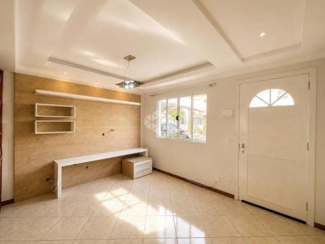 Casa semimobiliada, condomínio fechado, bairro Marechal Rondon/Canoas, 3 dormitó