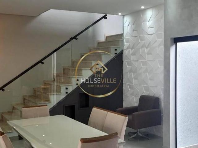 Casa Sobrado, 2 Dormitórios, 2 Suítes 168m², Vila Branca, Jacareí