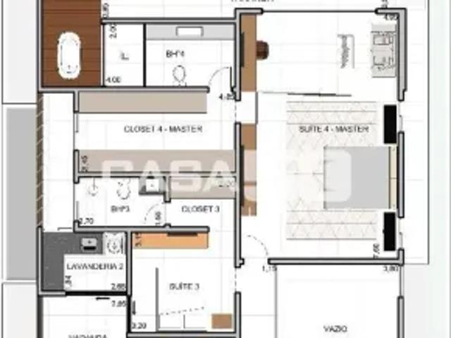 Casa sobrado 4 suites villa lobos paulinia