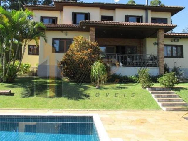 Casa sobrado com casa de hóspede completa à venda no Condomínio Vale da Santa Fé, em Vinhedo/SP