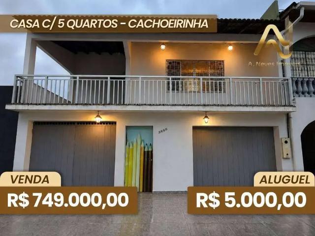 Casa / Sobrado Comercial para Locação em Manaus/AM Cachoeirinha 5 Quartos