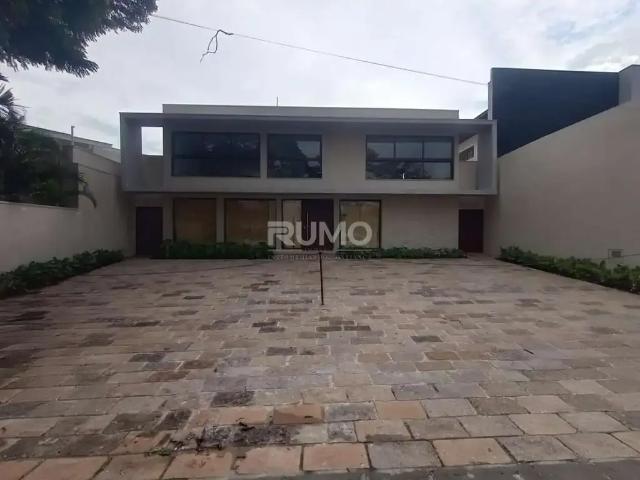 Casa / Sobrado Comercial para Locação em Campinas/SP Nova Campinas 8 Quartos