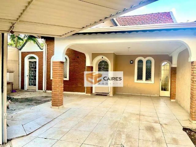 Casa / Sobrado Comercial para Locação em Campinas/SP Nova Campinas 3 Quartos