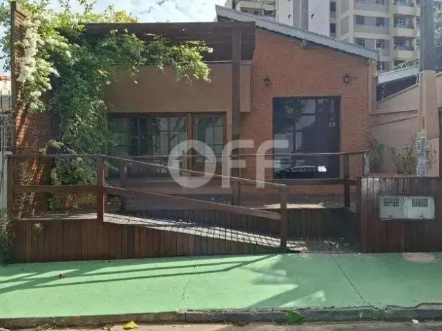 Casa / Sobrado Comercial para Locação em Campinas/SP Taquaral 1 Quartos