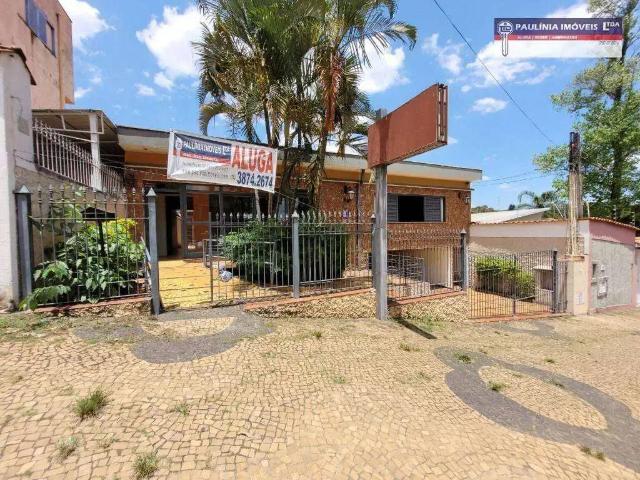 Casa / Sobrado Comercial para Locação em Paulínia/SP Santa Cecília 4 Quartos