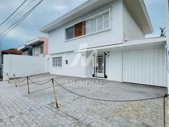 Casa / Sobrado Comercial para Locação em Ribeirão Preto/SP Jardim Sumaré 4 Quartos