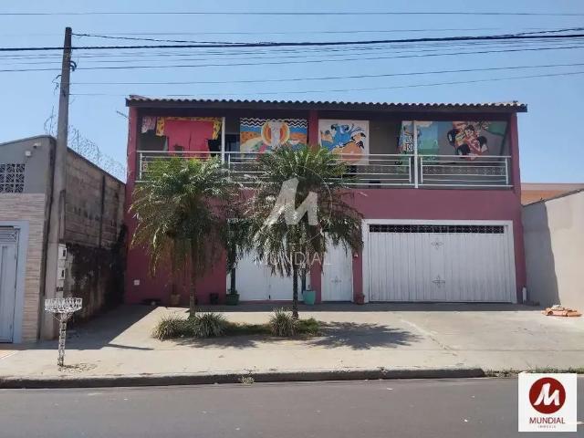 Casa / Sobrado Comercial para Locação em Ribeirão Preto/SP Parque Residencial Cândido Portinari 3 Quartos