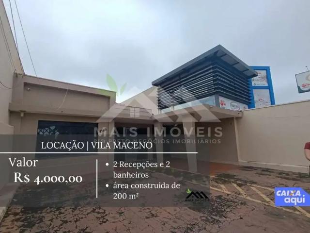 Casa / Sobrado Comercial para Locação em São José do Rio Preto/SP Vila Maceno