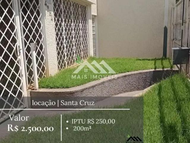 Casa / Sobrado Comercial para Locação em São José do Rio Preto/SP Vila Santa Cruz 3 Quartos