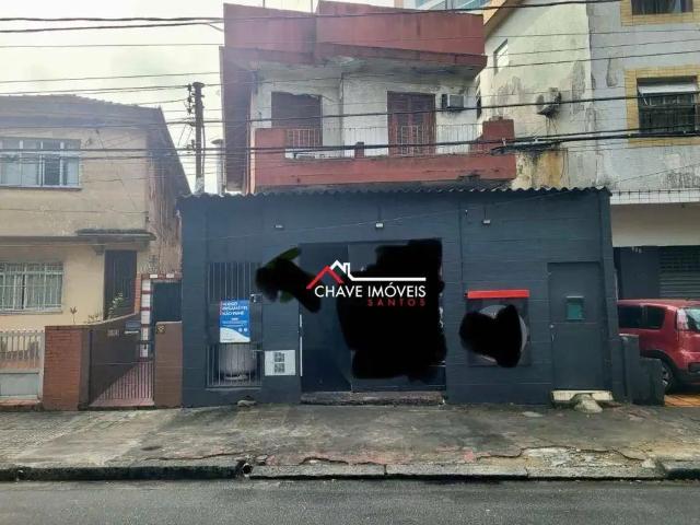 Casa / Sobrado Comercial para Locação em Santos/SP Macuco 4 Quartos