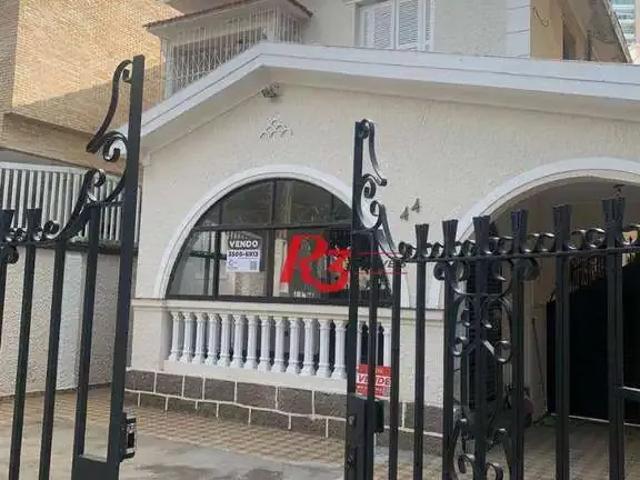 Casa / Sobrado Comercial para Locação em Santos/SP Boqueirão 4 Quartos