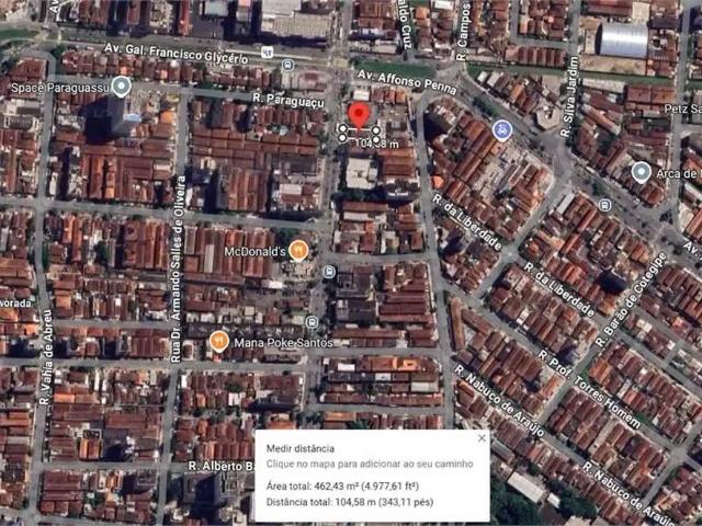 Casa / Sobrado Comercial para Locação em Santos/SP Boqueirão 1 Quartos