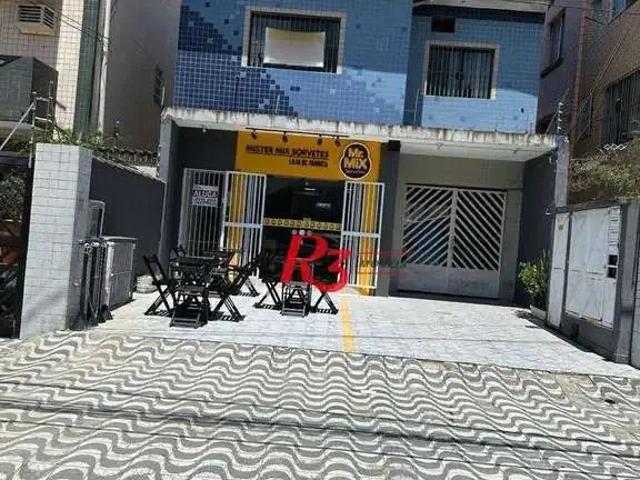 Casa / Sobrado Comercial para Locação em Santos/SP Embaré