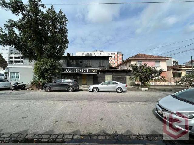 Casa / Sobrado Comercial para Locação em Santos/SP Vila Mathias 2 Quartos