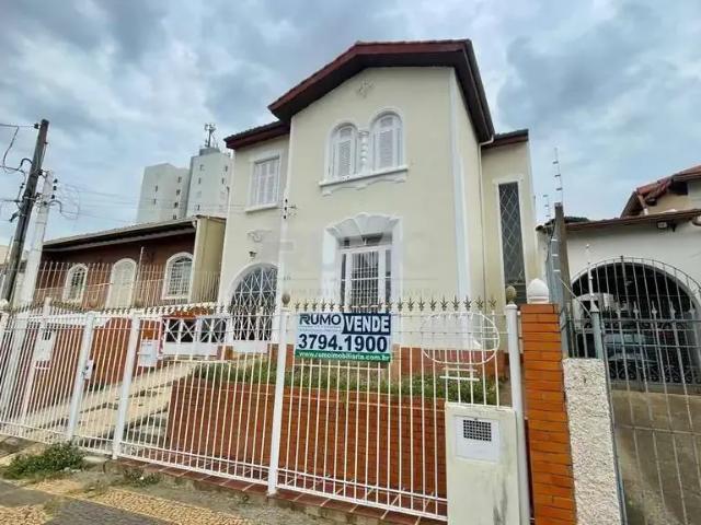 Casa / Sobrado Comercial para Venda em Campinas/SP Botafogo 5 Quartos
