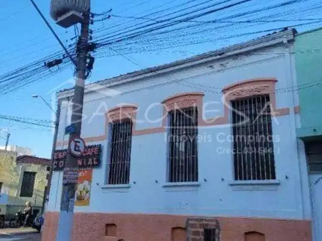 Casa / Sobrado Comercial para Venda em Campinas/SP Centro 1 Quartos