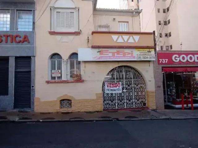 Casa / Sobrado Comercial para Venda em Campinas/SP Centro 1 Quartos