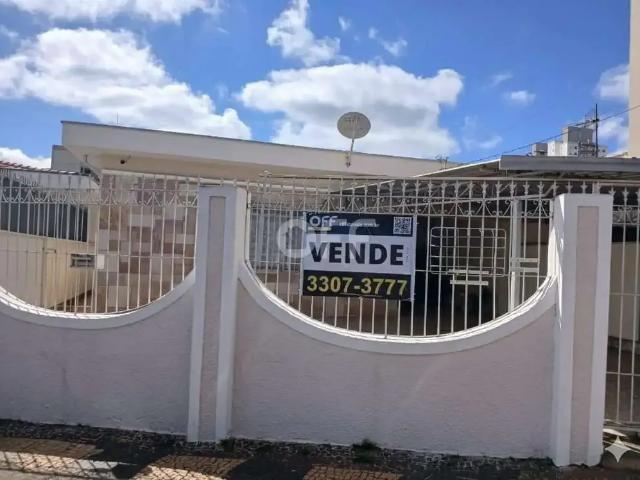 Casa / Sobrado Comercial para Venda em Campinas/SP Jardim Bela Vista 3 Quartos