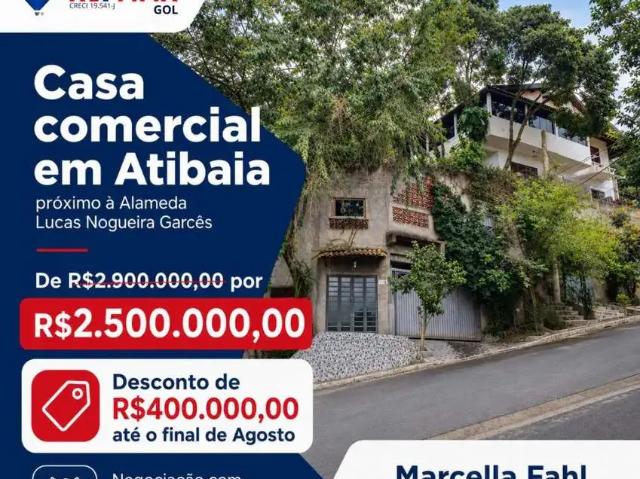 Casa / Sobrado Comercial para Venda em Atibaia/SP Jardim Pacaembu