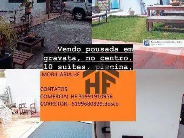 Casa / Sobrado Comercial para Venda em Gravatá/PE Cruzeiro 10 Quartos