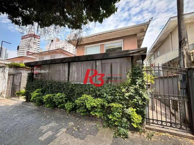 Casa / Sobrado Comercial para Venda em Santos/SP Gonzaga 3 Quartos