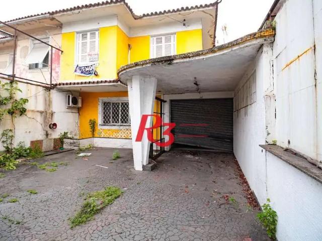 Casa / Sobrado Comercial para Venda em Santos/SP Embaré 3 Quartos