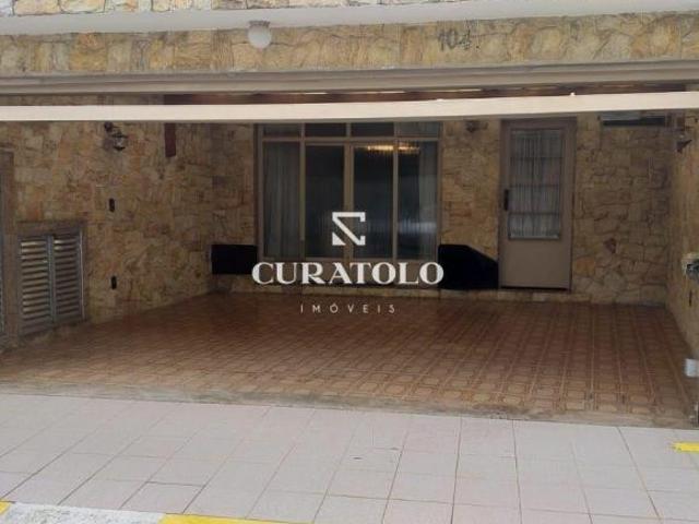 Casa sobrado à venda com 211 m², 4 quartos e 3 vagas, Bom Retiro, São Paulo