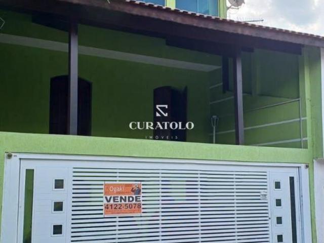 Casa Sobrado à venda no bairro Jordanópolis, São Bernardo, com 2 quartos e 3 vagas