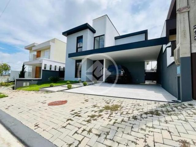 CASA SOBRADO A VENDA NO CONDOMÍNIO RESERVA RUDÁ EM SÃO JOSÉ DOS CAMPOS 4 SUITES RECÉM CONSTRUÍDA