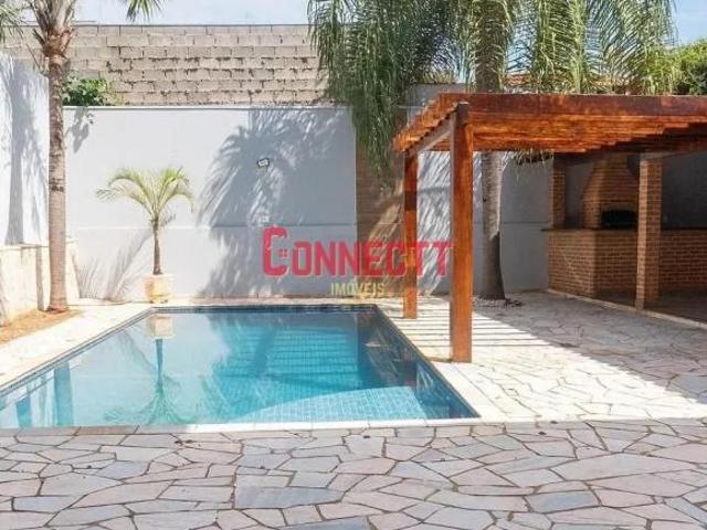 CASA SOBRADO DE 4 QUARTOS PISCINA 5 VAGAS DE GARAGEM NA CITY RIBEIRÃO PRETO