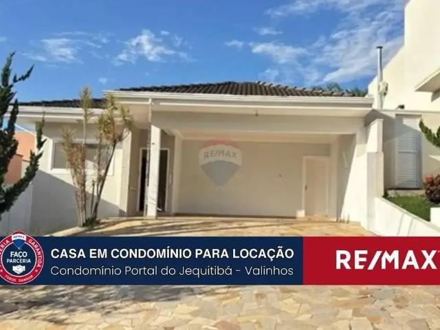 Casa / Sobrado em Condomínio para Locação em Valinhos/SP Condomínio Portal do Jequitibá 3 Quartos