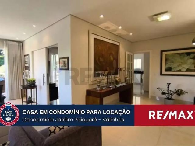 Casa / Sobrado em Condomínio para Locação em Valinhos/SP Jardim Paiquerê 3 Quartos