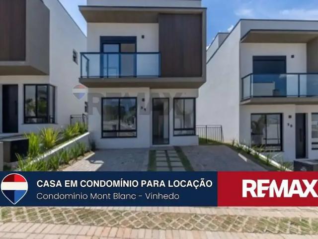 Casa / Sobrado em Condomínio para Locação em Vinhedo/SP Caixa D´Água 3 Quartos