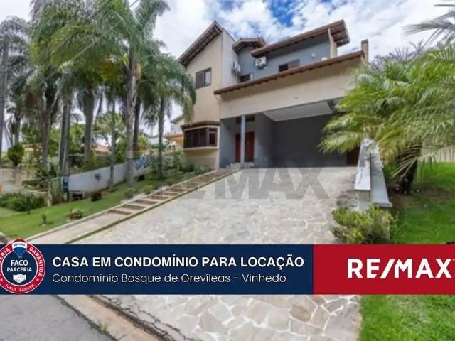 Casa / Sobrado em Condomínio para Locação em Vinhedo/SP Bosque 4 Quartos