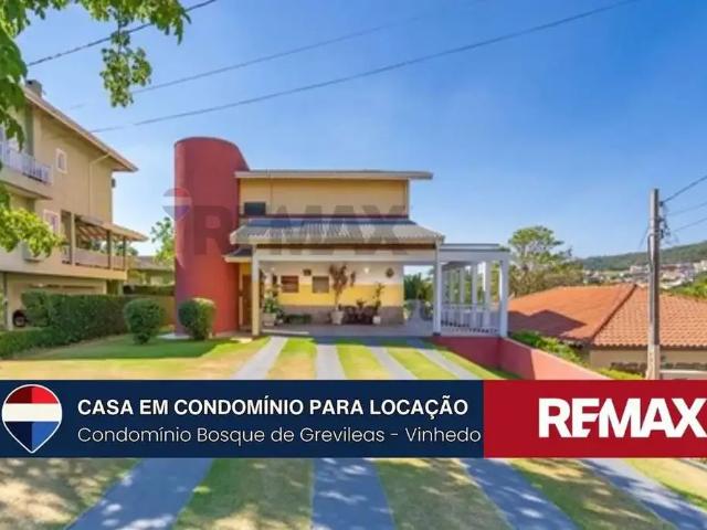 Casa / Sobrado em Condomínio para Locação em Vinhedo/SP Bosque 4 Quartos