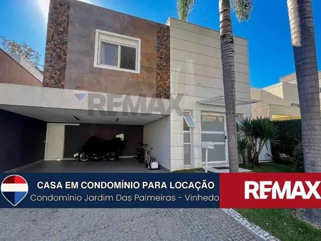 Casa / Sobrado em Condomínio para Locação em Vinhedo/SP Jardim das Palmeiras 3 Quartos