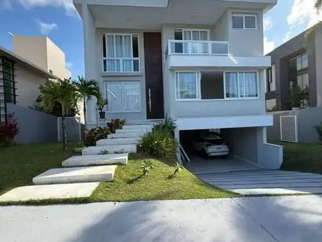 Casa / Sobrado em Condomínio para Locação em Camaçari/BA Alphaville Abrantes 5 Quartos