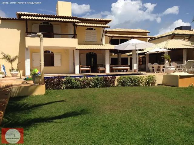 Casa / Sobrado em Condomínio para Locação em Camaçari/BA Guarajuba 7 Quartos