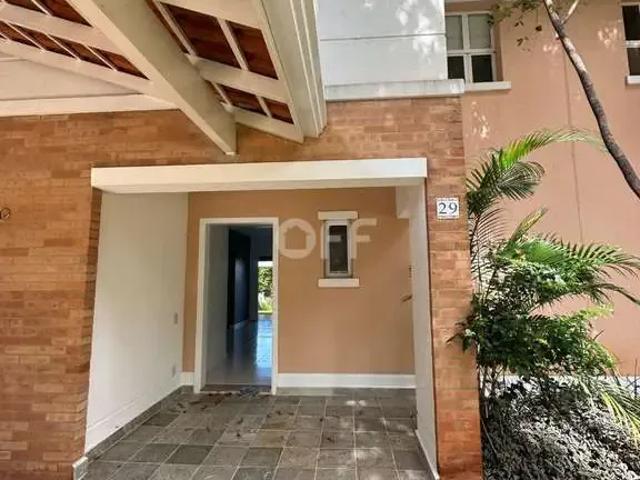 Casa / Sobrado em Condomínio para Locação em Campinas/SP Jardim das Paineiras 3 Quartos
